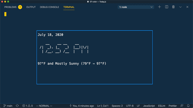 Change text color with `chalk` and `gradient-string` inside `react-blessed`