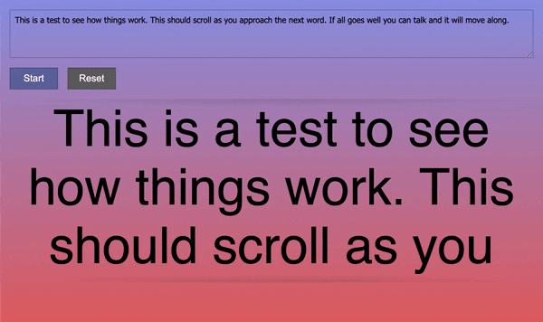 Create A React Teleprompter Using The Web Speechrecognition Api 7703